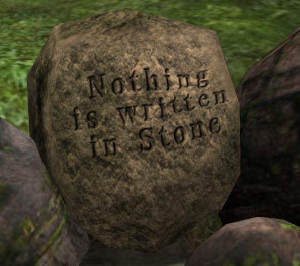 Second Life Marketplace - Nothing is written in Stone